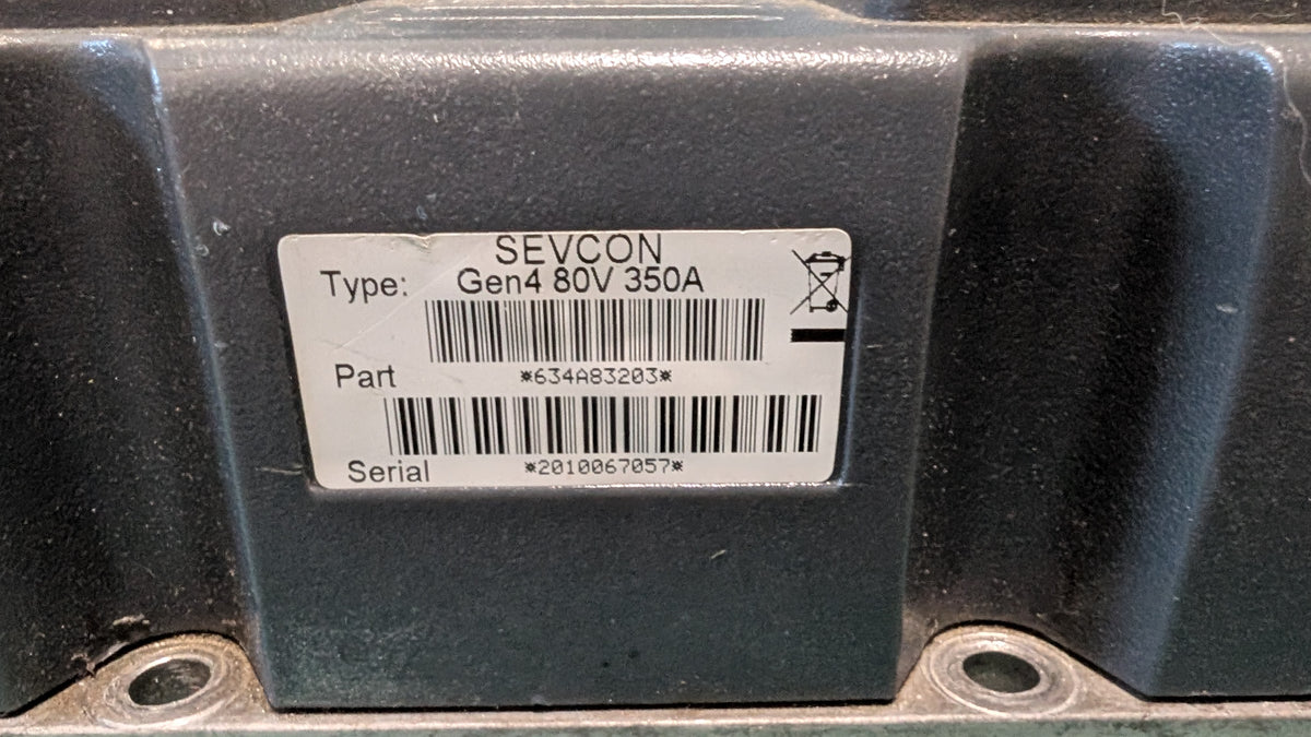 USED Sevcon Gen4 72V / 80V / 96V / 108V Size 4 350A (420A boost)suppor ...